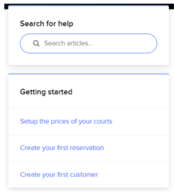 Playtomic Manager Club Support – Playtomic Manager