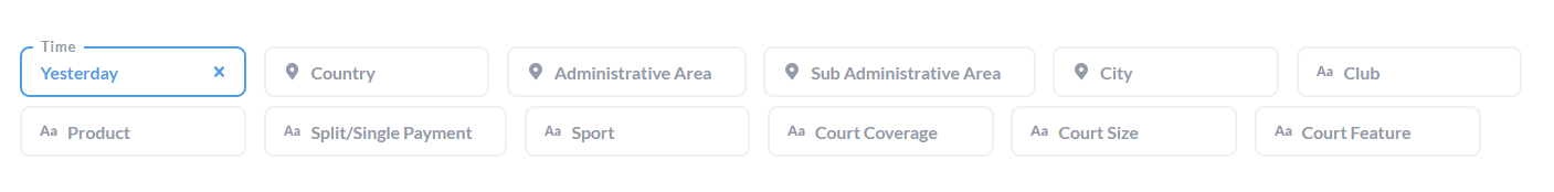 Bookings Reports – Playtomic Manager