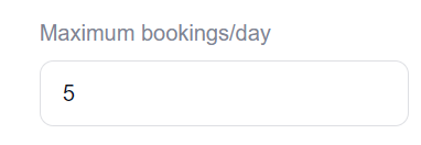 Reservation rules – Playtomic Manager