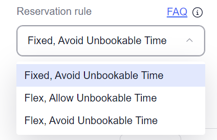 Availability: Fixed & Flexible reservations – Playtomic Manager